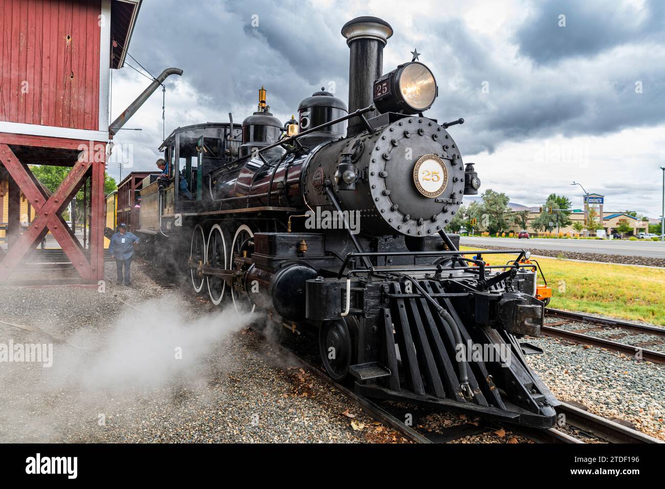 Steam locomotive america hi-res stock photography and images - Alamy