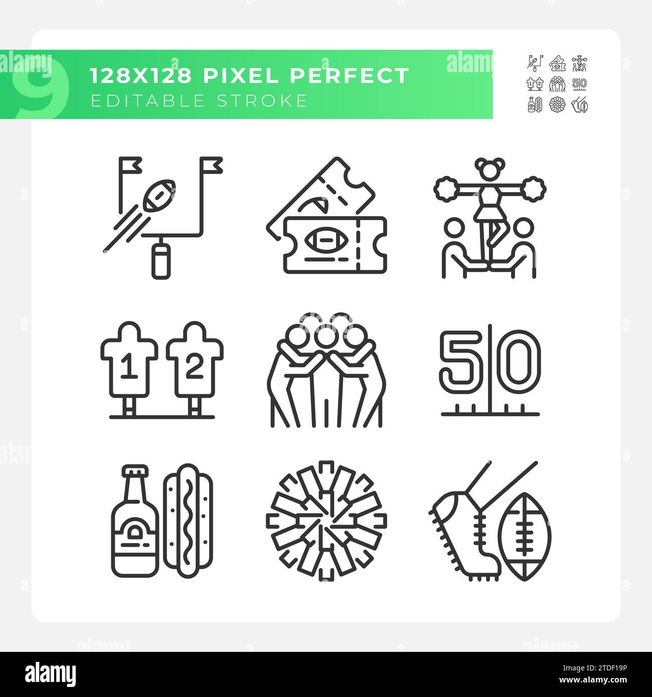 Game day spirit Stock Vector Images - Alamy