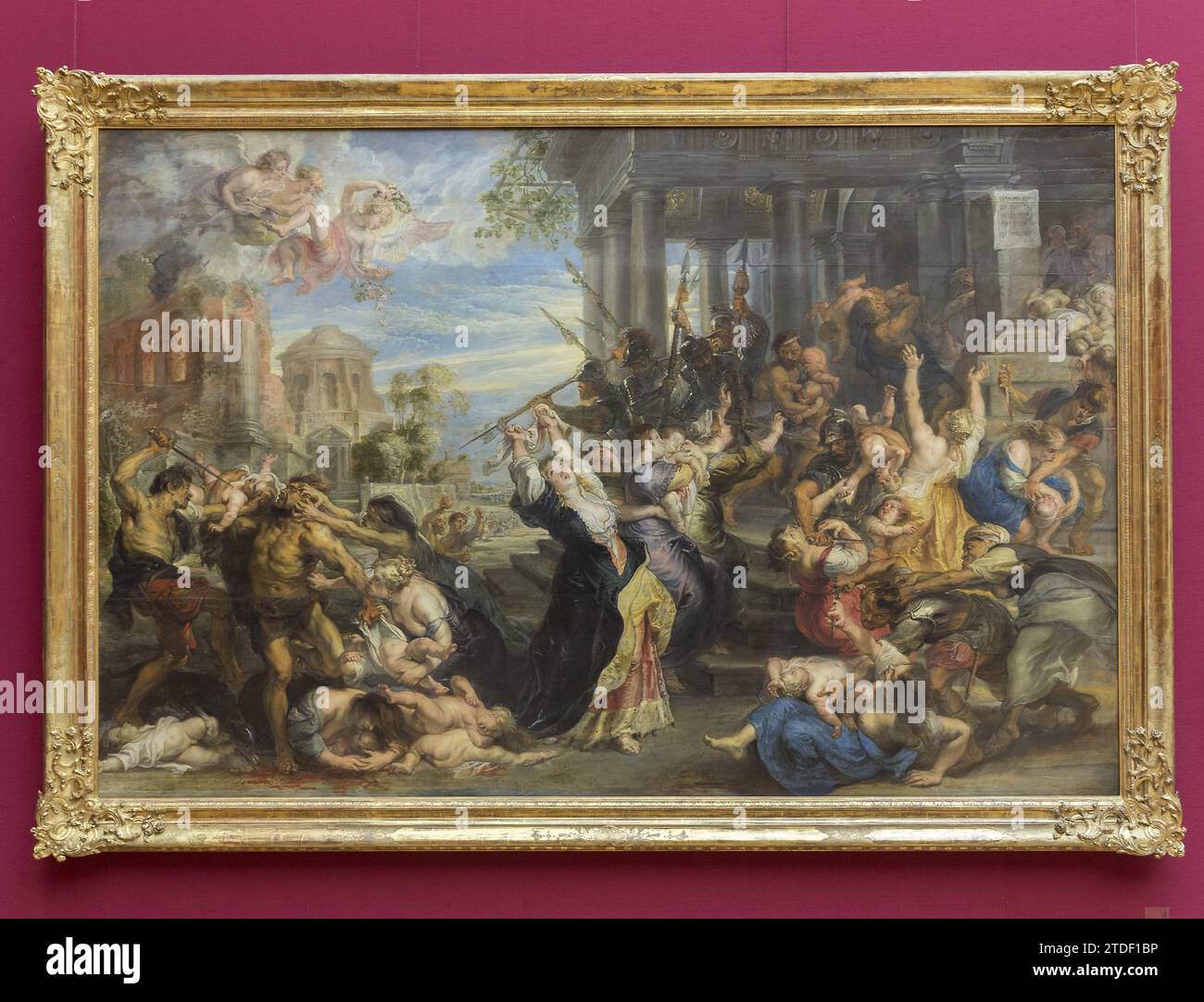 Peter Paul Rubens painting of killing of the children in Betlehem Stock Photo - Alamy