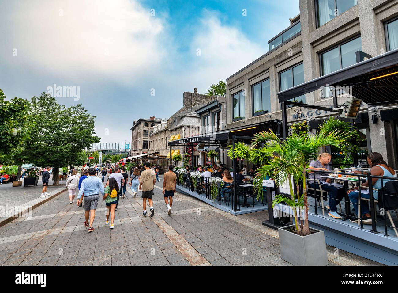 Old town of Montreal, Quebec, Canada, North America Stock Photo - Alamy