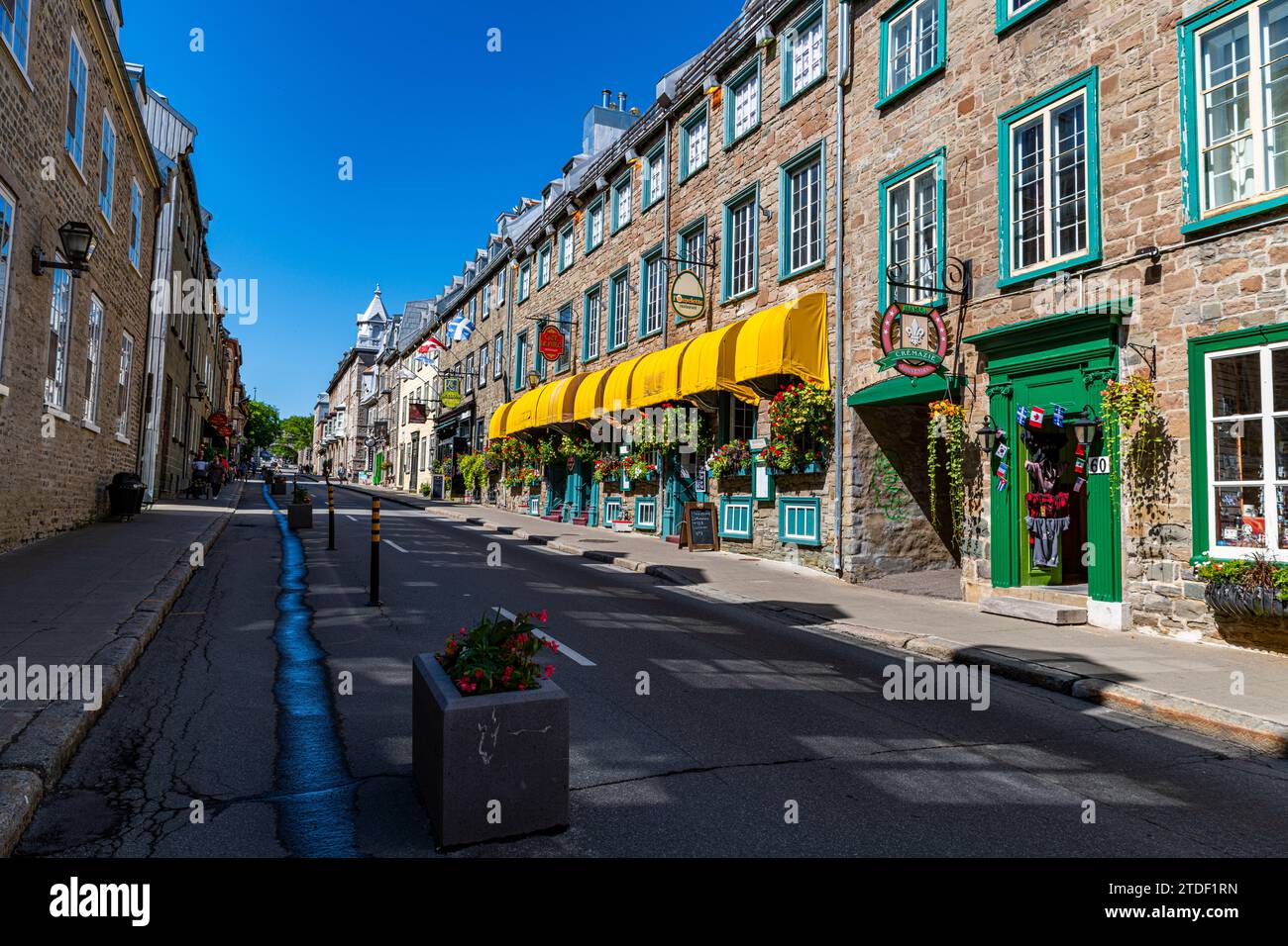 Old town, UNESCO World Heritage Site, Quebec City, Quebec, Canada ...