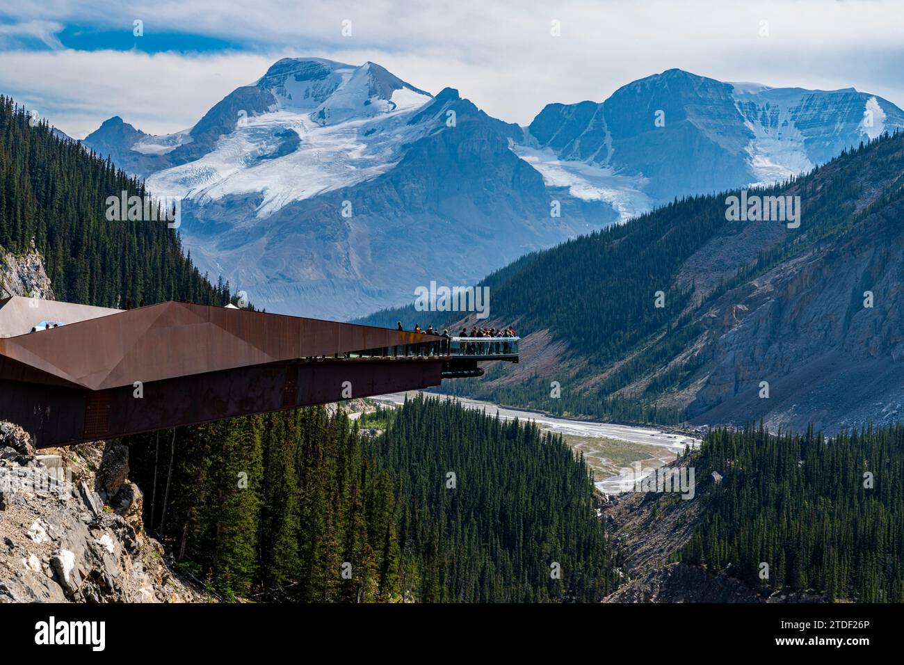 Columbia Icefield Skywalk, Glacier Parkway, Alberta, Canada, North ...