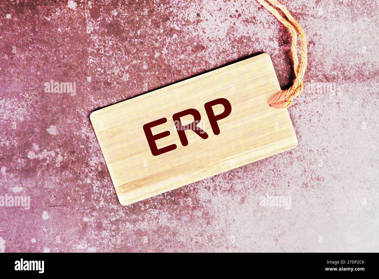 ERP enterprise resource planning word Stock Photo - Alamy