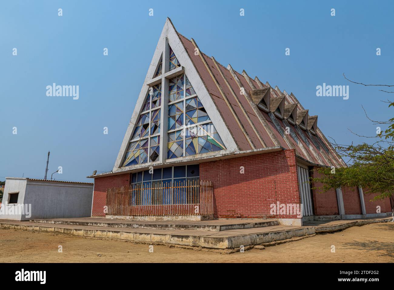 Colonial church in Sumbe, Kwanza Sul, Angola, Africa Stock Photo - Alamy