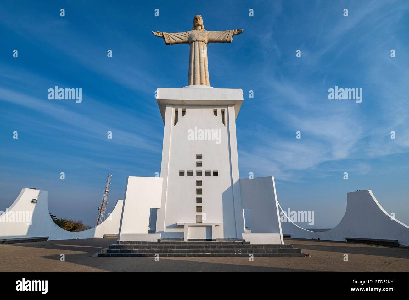 Christ the King Statue, overlooking Lubango, Angola, Africa Stock Photo ...