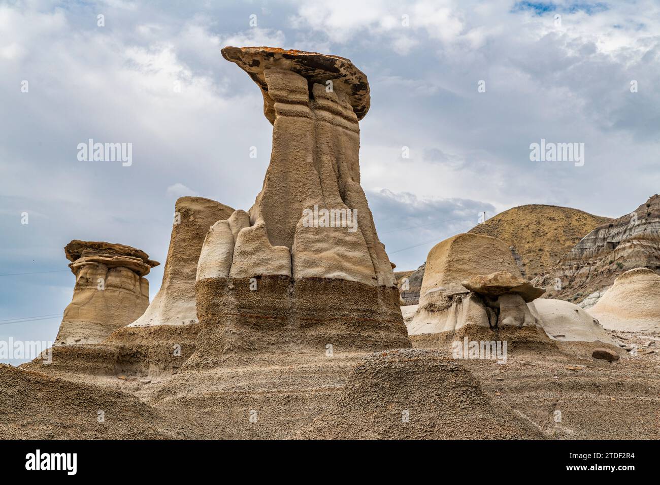 Hoodoos Trail, Alberta, Canada, North America Stock Photo - Alamy