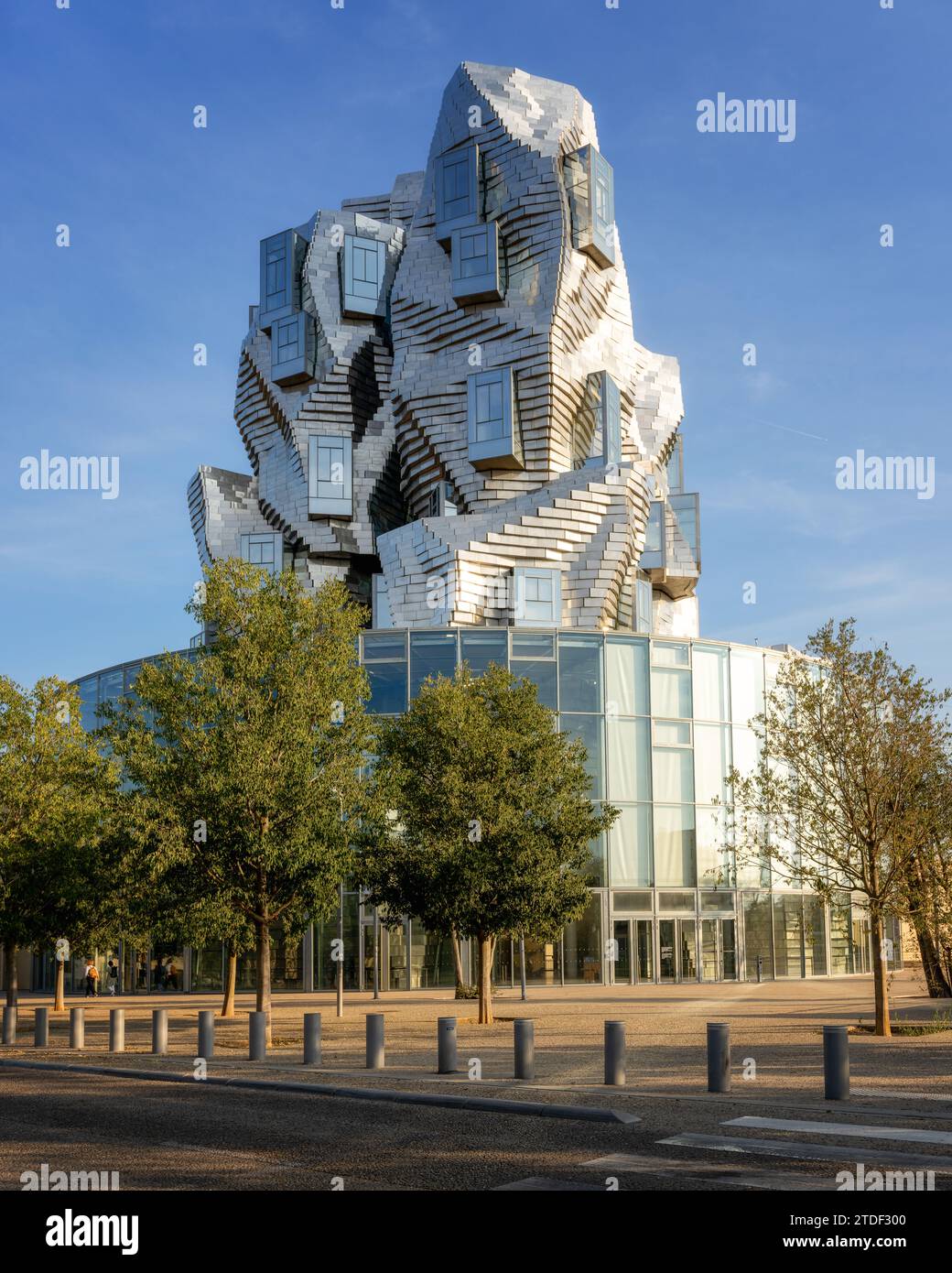 LUMA Arles building, Parc des Ateliers, Arles, Provence, France, Europe ...
