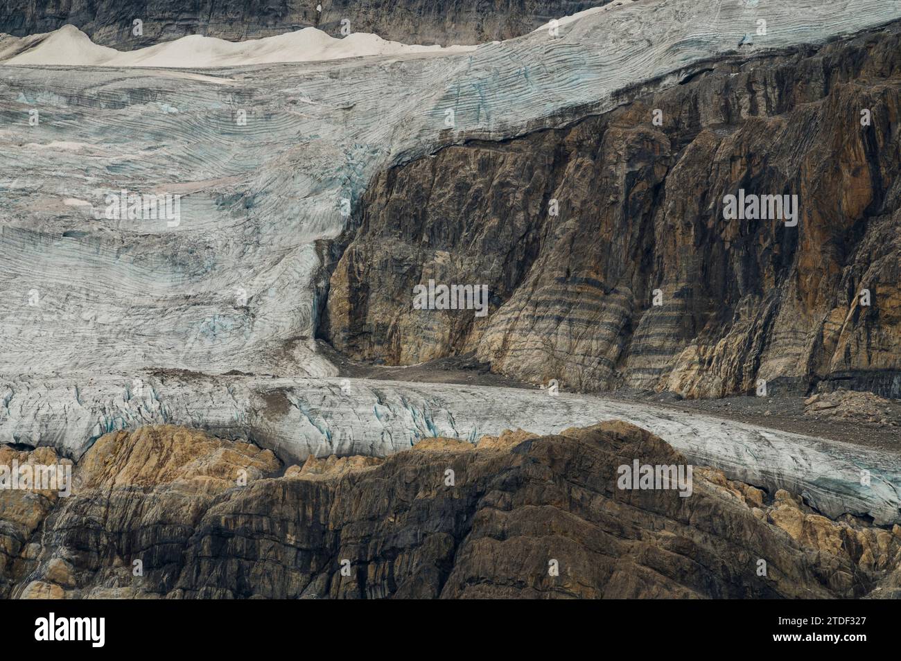 Crowfoot Glacier, Bow Lake, Banff National Park, UNESCO World Heritage ...