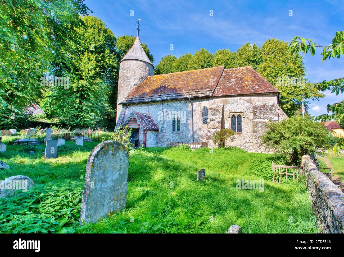 St. Peter's Church, built in the 12th century, one of only three ...
