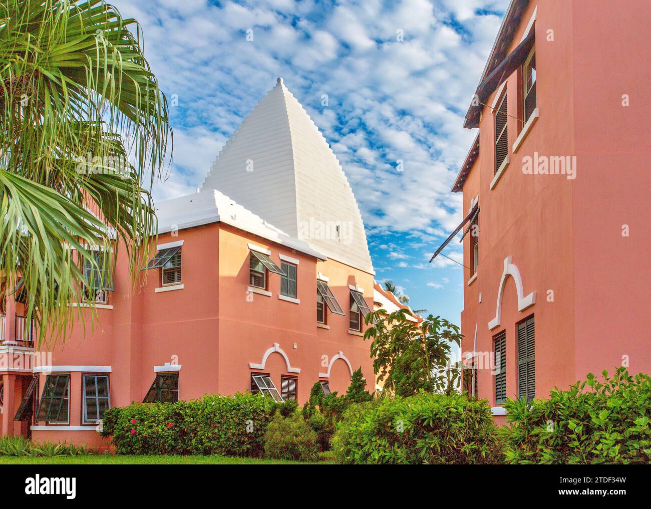 Modern Bermuda architecture echoing the traditional Buttery buildings ...