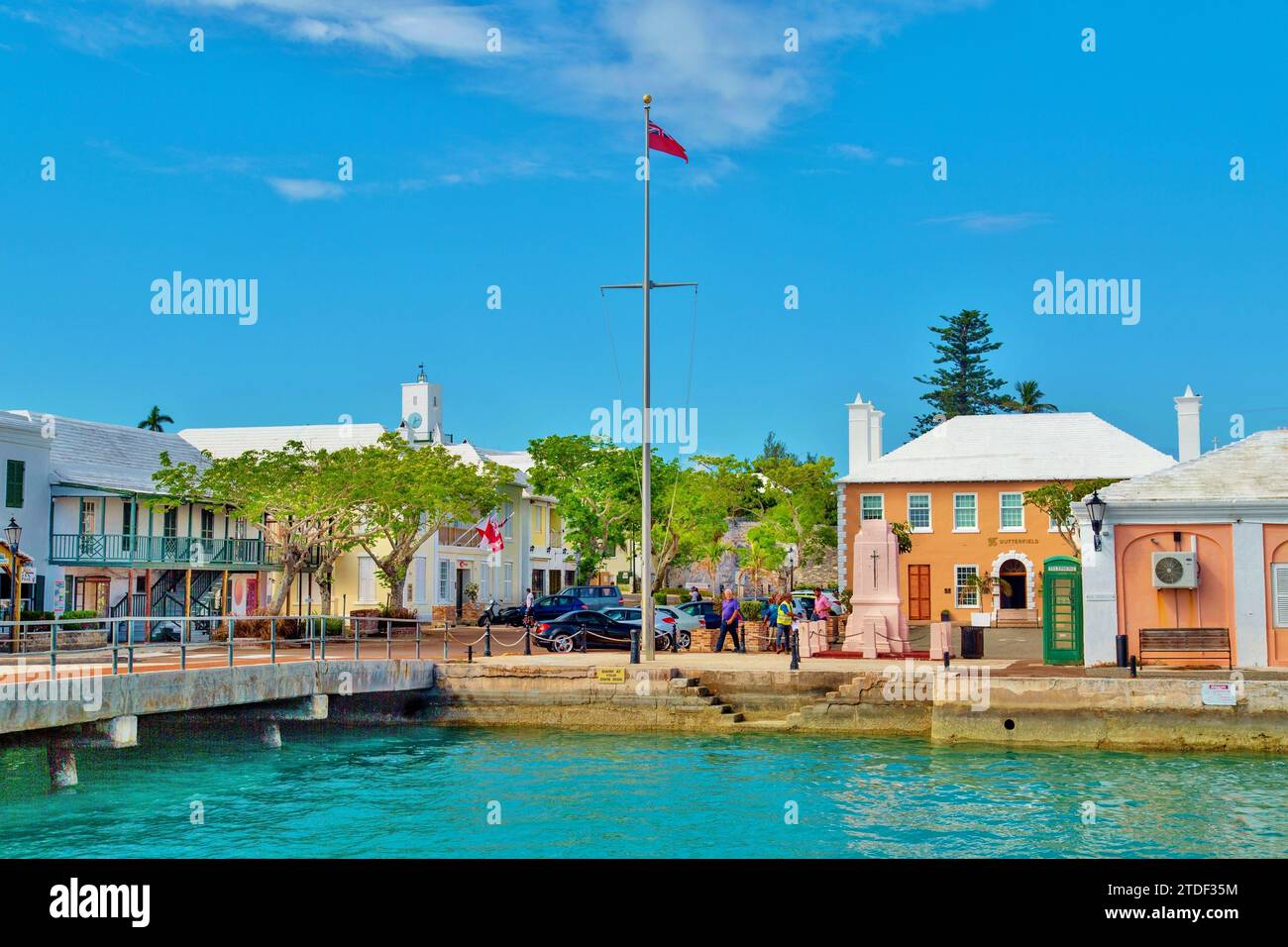 Historic Town of St. George's, UNESCO World Heritage Site, in Bermuda ...