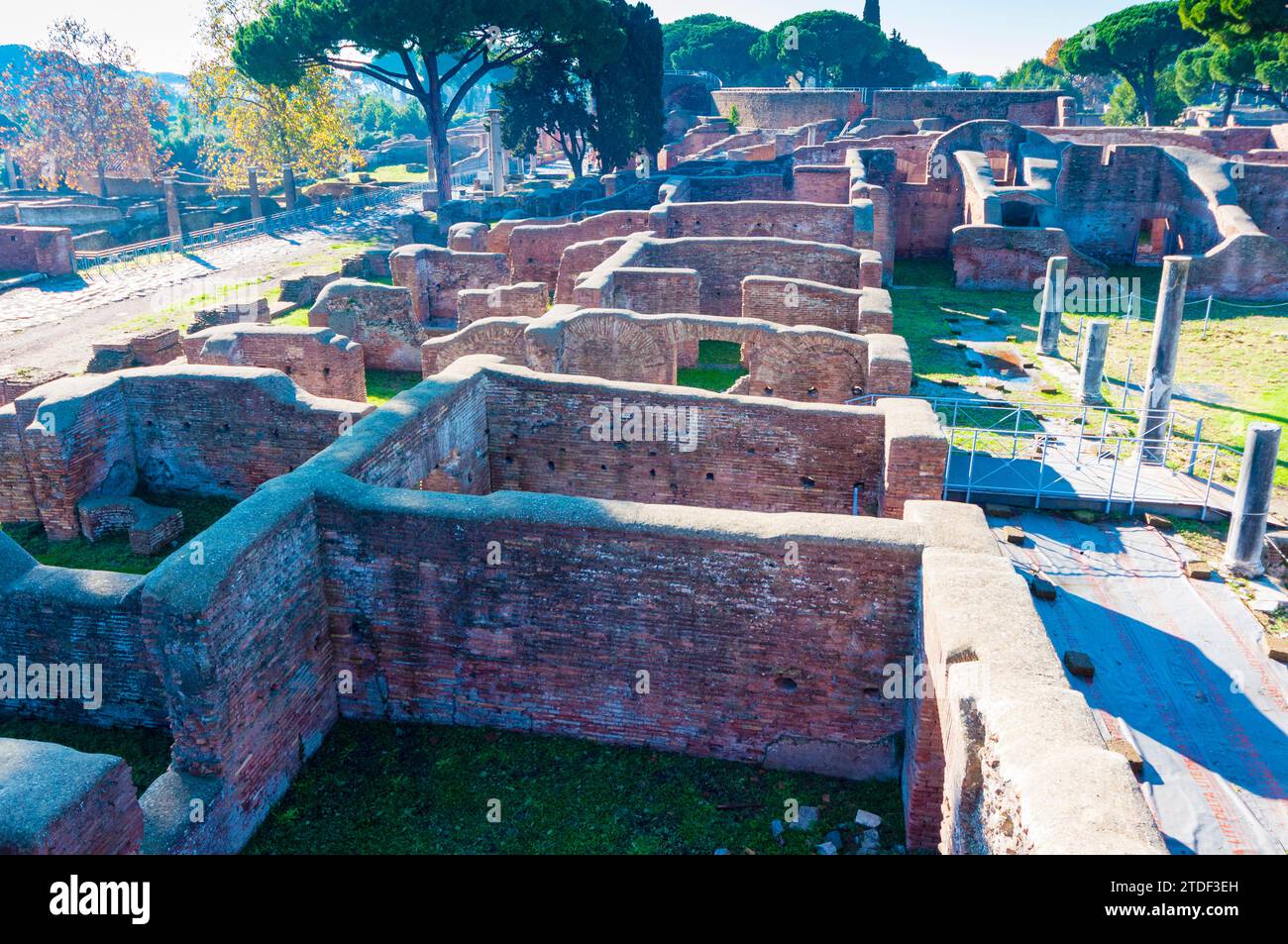 Gymn of Terme di Nettuno (Roman baths of Neptune), Ostia Antica ...