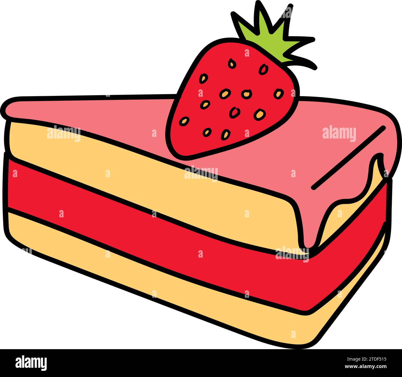 Birthday cake with candles Cake icon. Symbol of the holiday, birthday ...