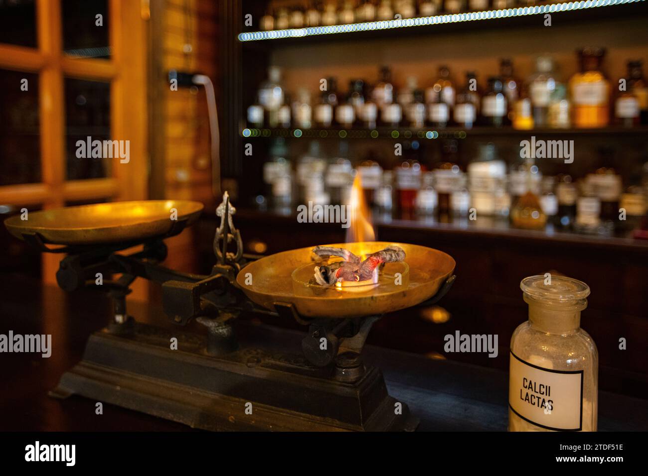 Boryslav, Ukraine - July, 2021: Pharmacy museum of Johan Zeh in Boryslav Stock Photo - Alamy