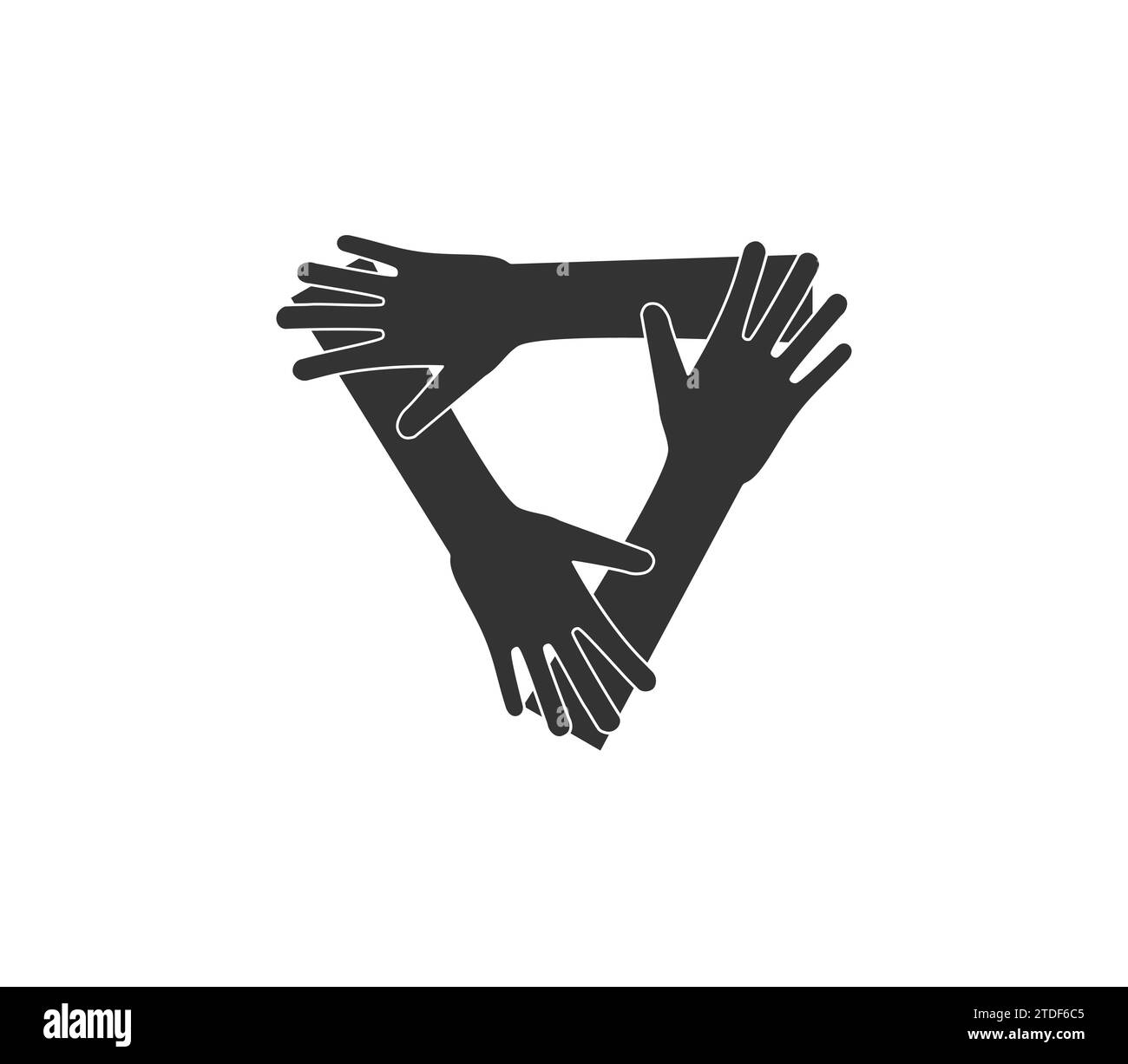 Hands shake peace Black and White Stock Photos & Images - Alamy