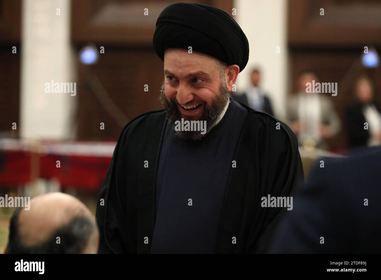 Baghdad, Iraq. 18th Dec, 2023. Head of Iraq's Hikma (Wisdom) National ...