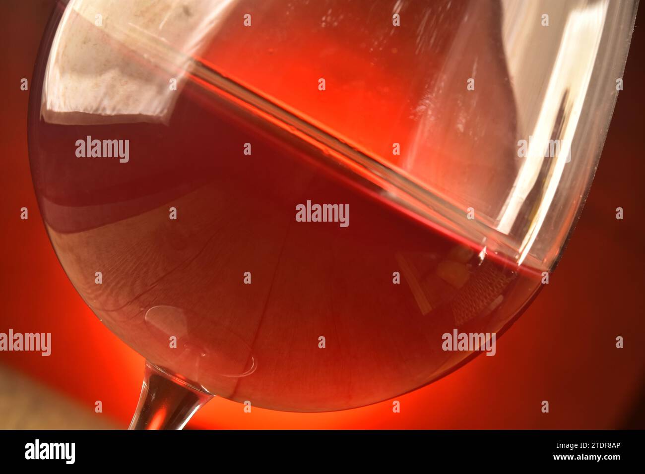 Glass of wine, celebration at winery Stock Photo - Alamy