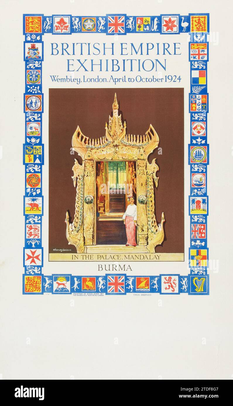 British empire exhibition 1924 poster hi-res stock photography and ...