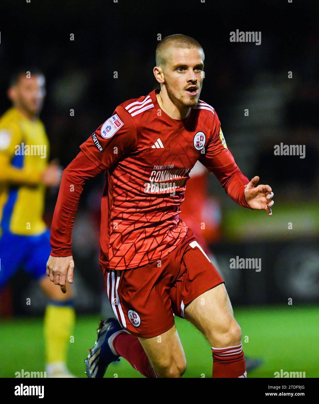 Ronan Darcy of Crawley during the Sky Bet EFL League Two match between ...