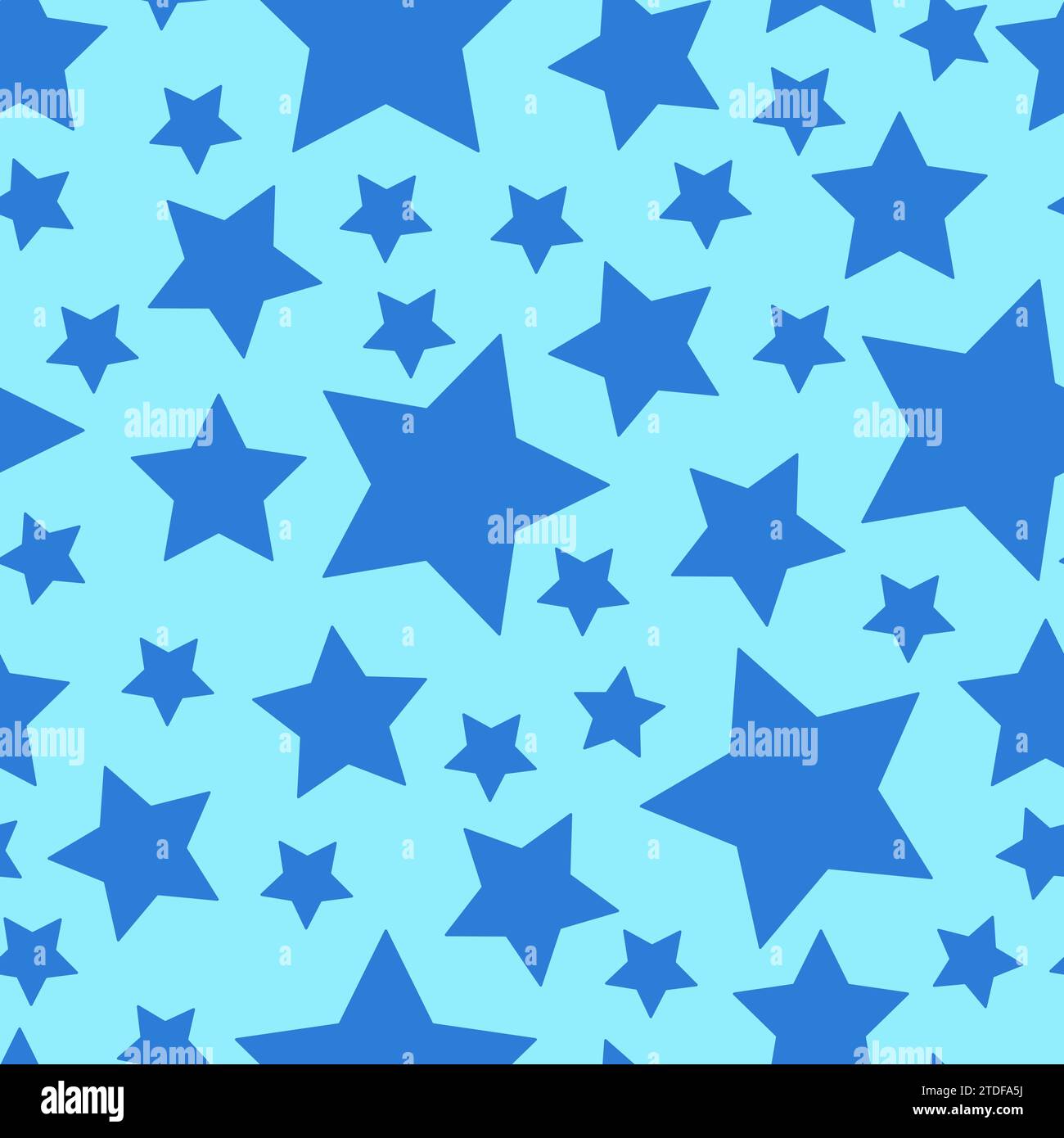 Starry seamless pattern, randomly placed stars background. Vector ...
