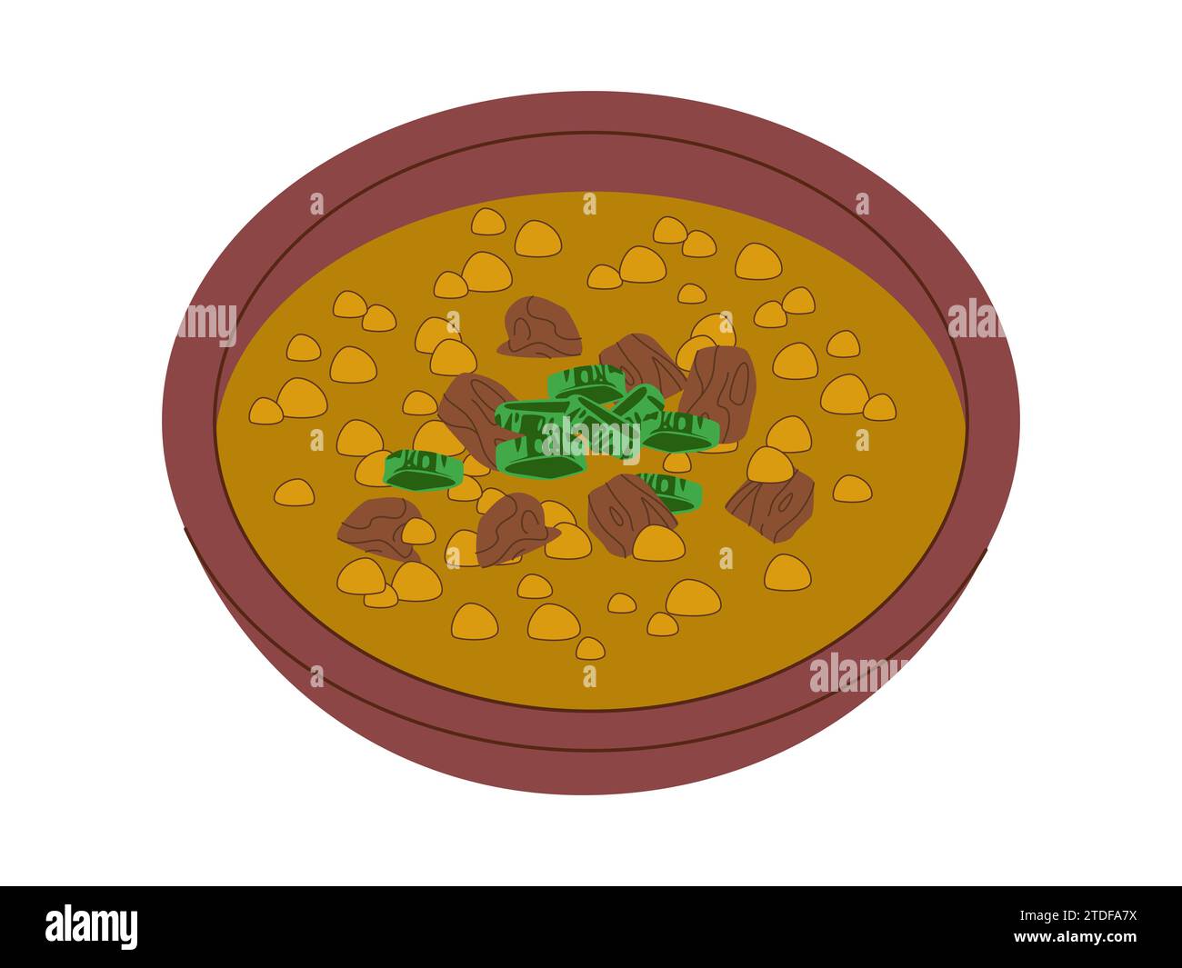 Bean from argentina Stock Vector Images - Alamy