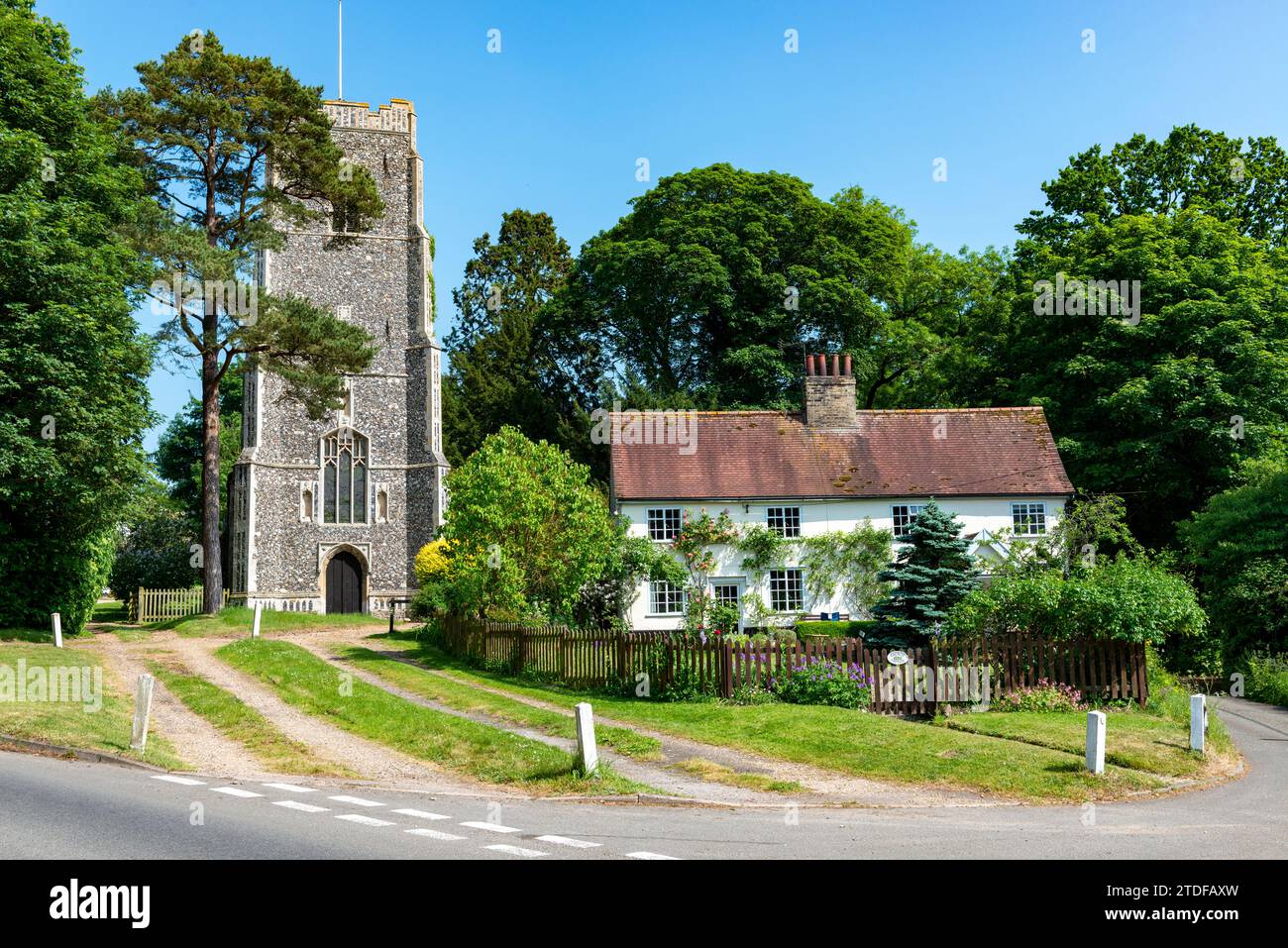 Earl Soham Suffolk UK Stock Photo - Alamy
