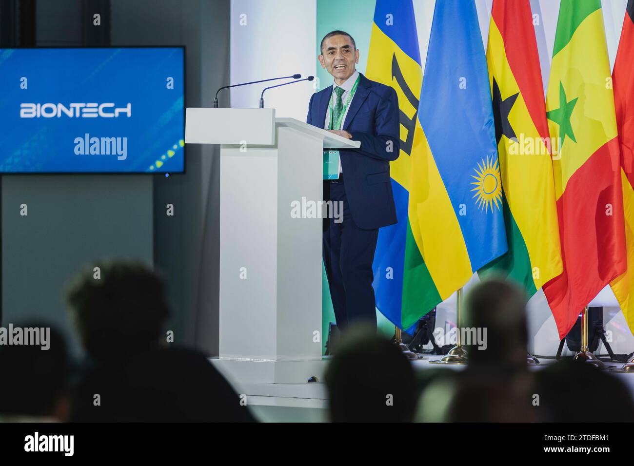 Prof. Ugur Sahin, CEO of Biontech SE, taken as part of the inauguration ...