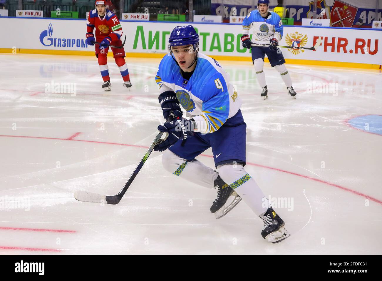 Saint Petersburg, Russia. 17th Dec, 2023. Kazakhstan national hockey ...