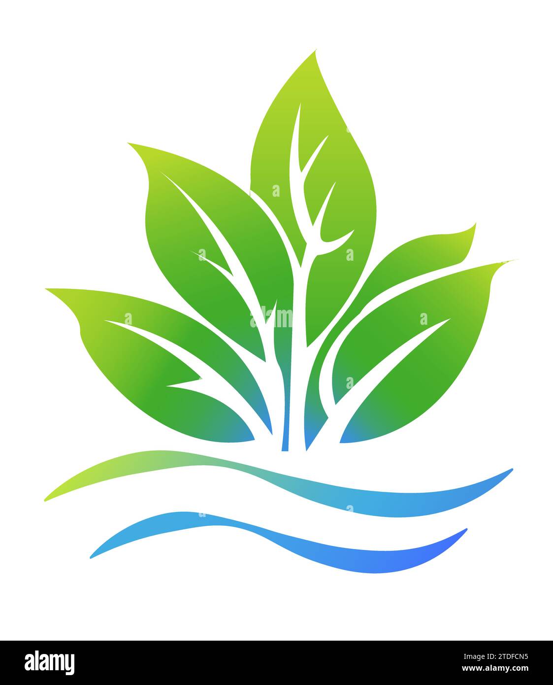 Hydroponics aeroponic logo template, health food icon, organic ...