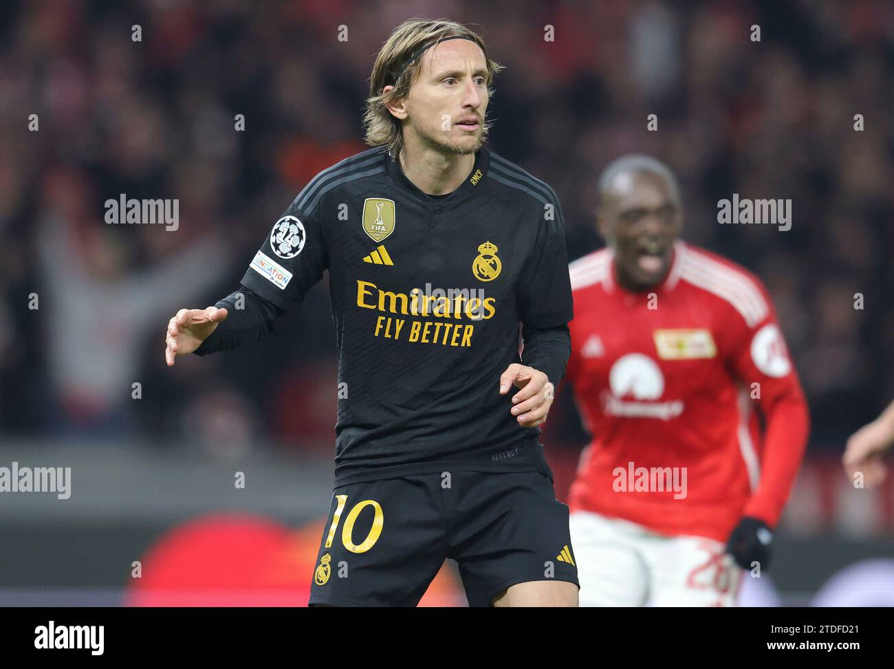 firo: 12.12.2023 Soccer, Football, Men's UEFA Champions League Union ...