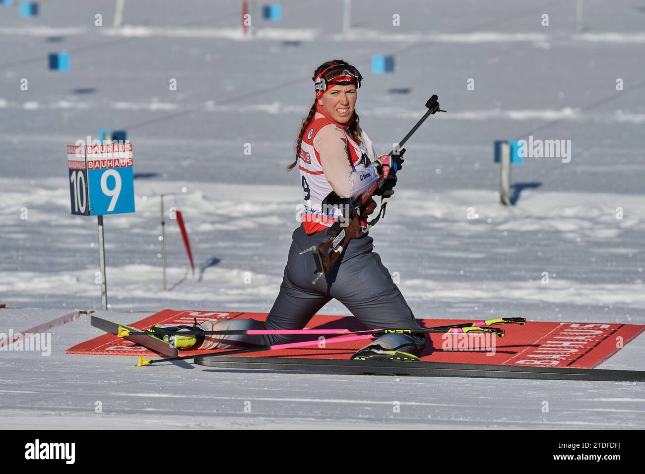 Lenzerheide, Schweiz, 17. Dezember 2023. Haecki-Gross Lena SUI beim 12. ...