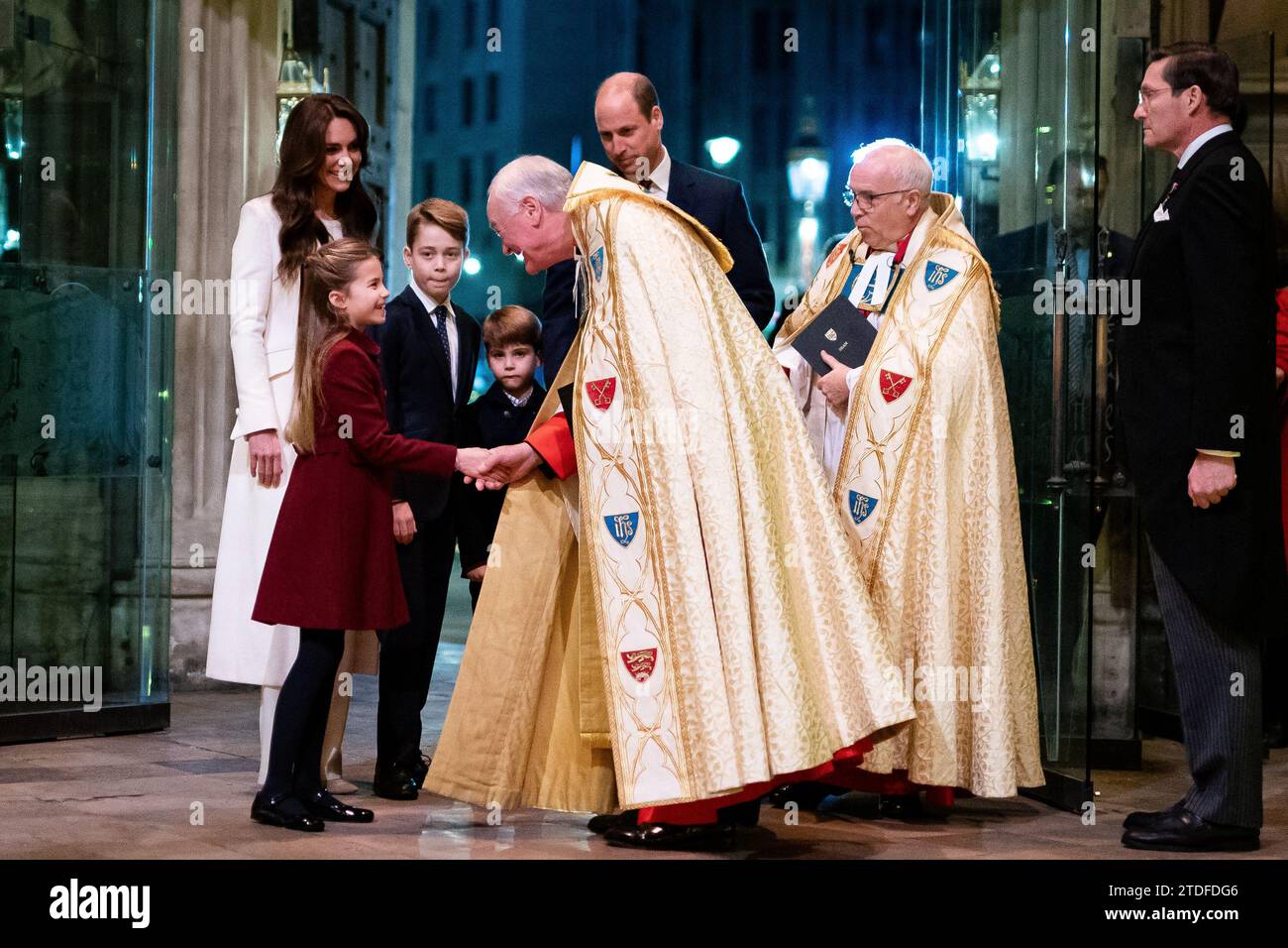 (left to right) The Princess of Wales, Princess Charlotte, Prince ...