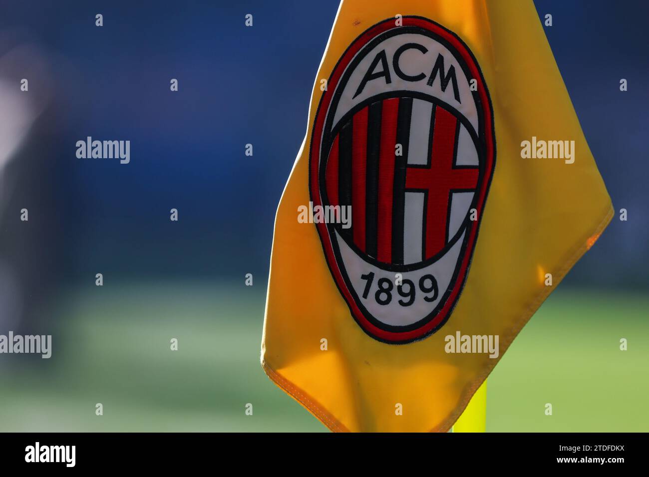 AC Milan flag seen during Serie A 2023/24 football match between AC ...