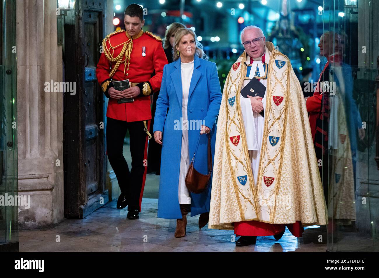 The Duchess of Edinburgh with the Dean of Westminster Abbey, The Very ...