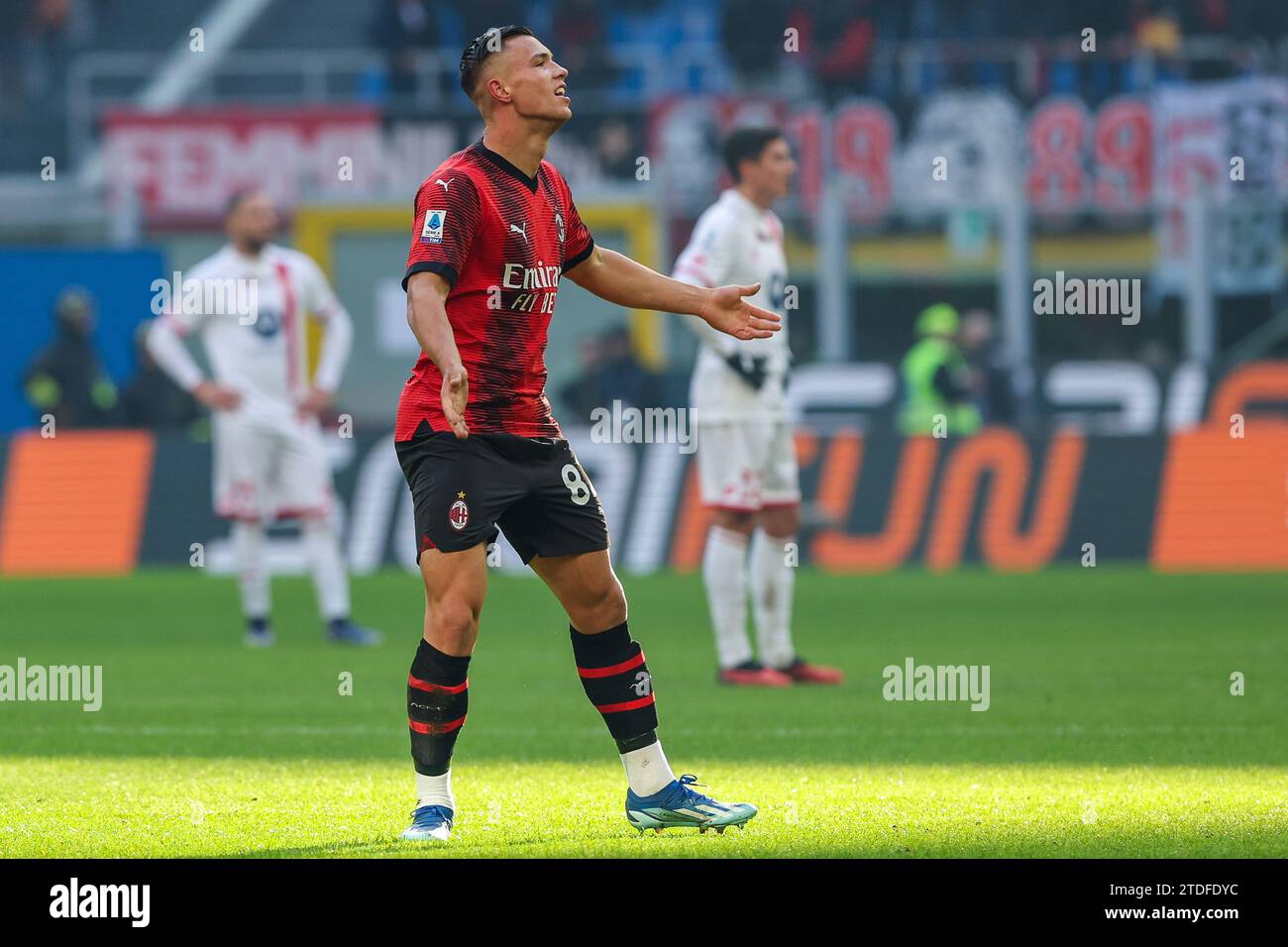 Jan-Carlo Simic of AC Milan celebrates after scoring a goal during ...