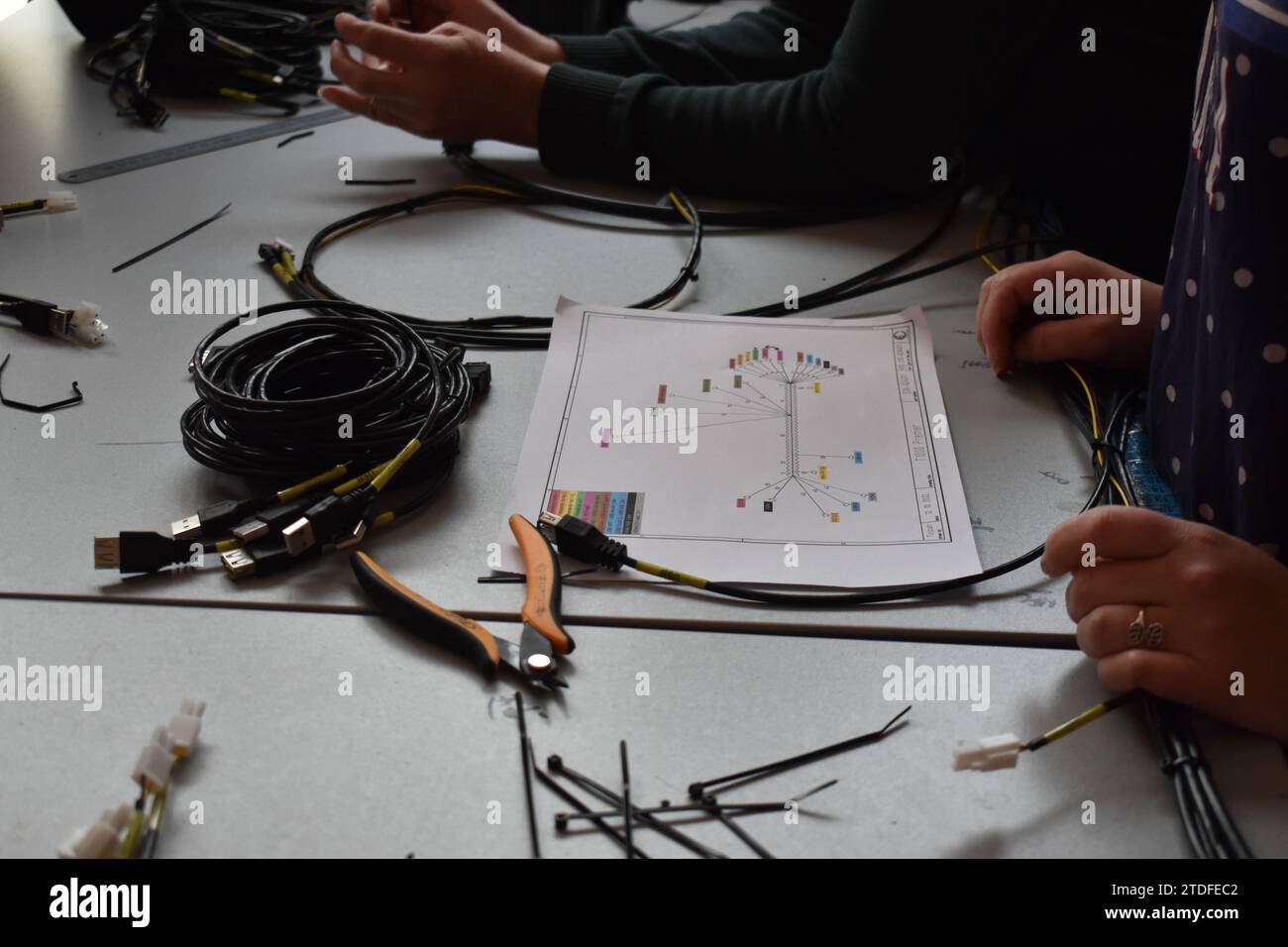 Cable making hi-res stock photography and images - Alamy