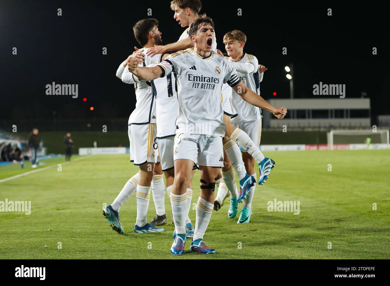 Madrid, Spain. 16th Dec, 2023. Mario Martin (RM Castilla) Football ...