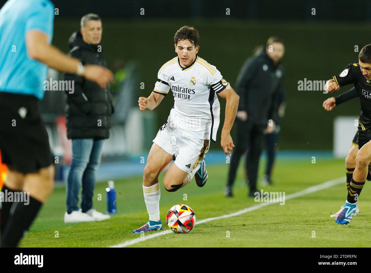 Madrid, Spain. 16th Dec, 2023. Mario Martin (RM Castilla) Football ...