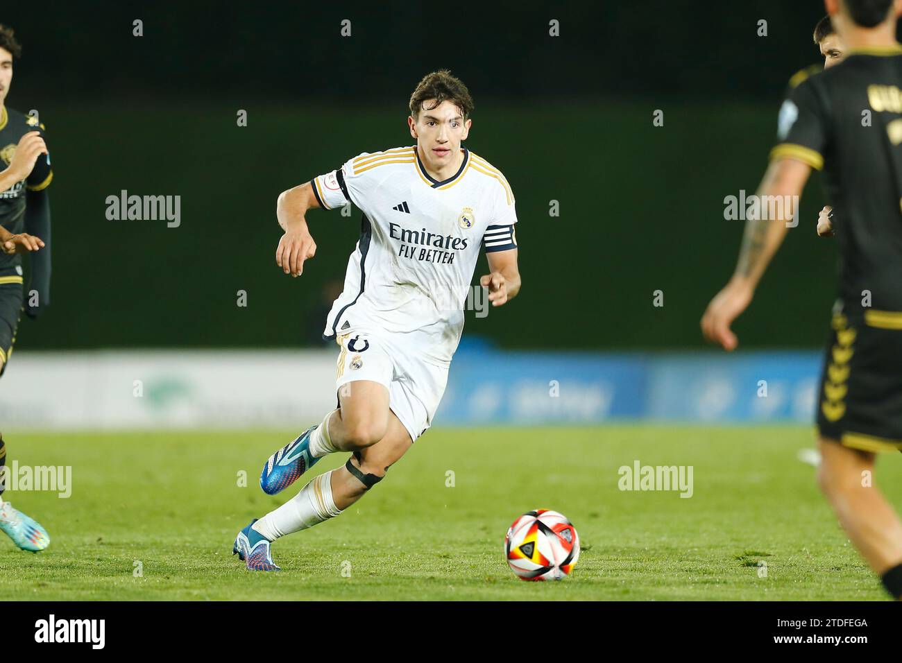 Madrid, Spain. 16th Dec, 2023. Mario Martin (RM Castilla) Football ...