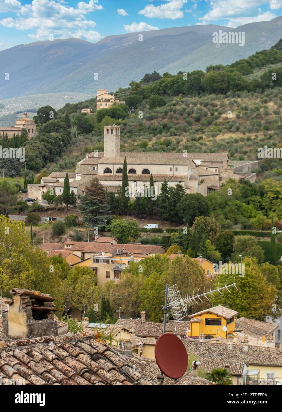 Spoleto, Italy - one of the most beautiful villages in Central Italy ...