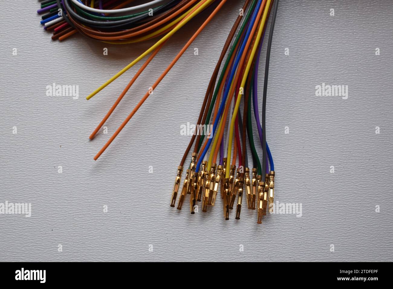 Electrical wire connectors hi-res stock photography and images - Alamy