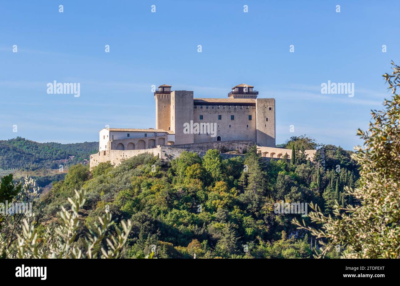 Spoleto, Italy - one of the most beautiful villages in Central Italy ...