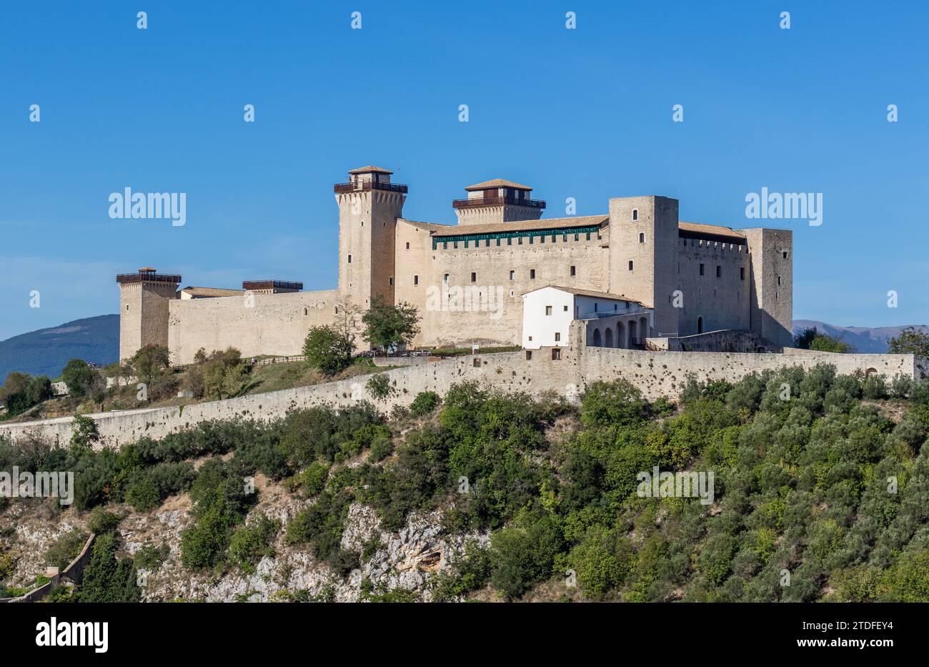 Spoleto, Italy - one of the most beautiful villages in Central Italy ...