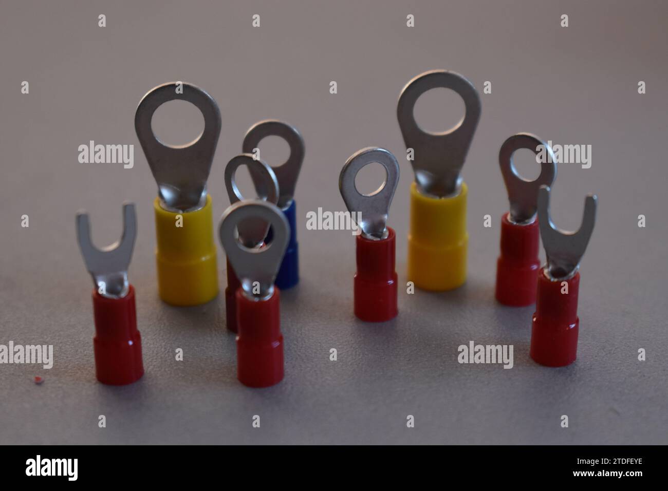 Ring crimp terminal connectors hi-res stock photography and images - Alamy