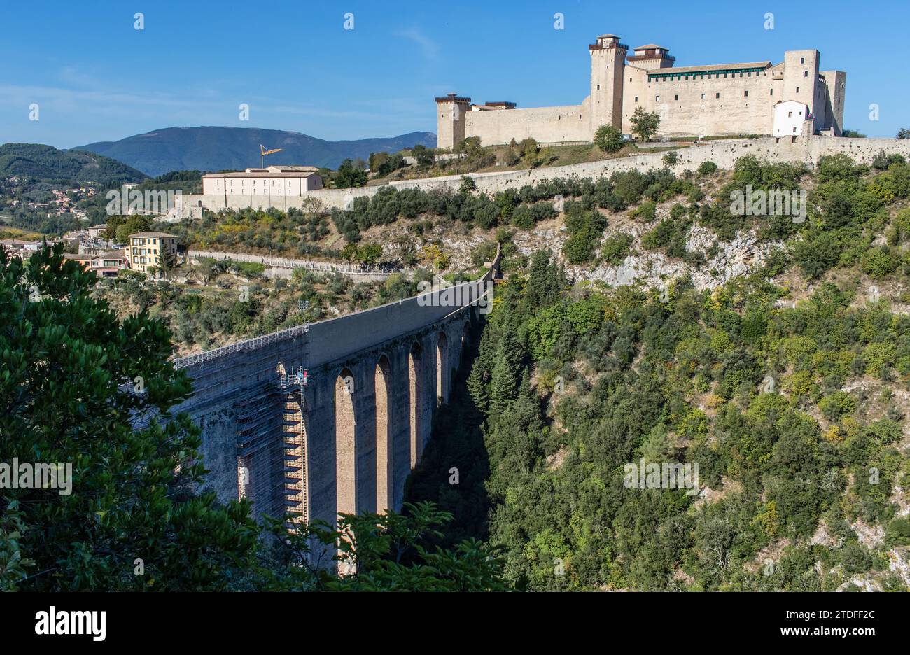 Spoleto, Italy - one of the most beautiful villages in Central Italy ...