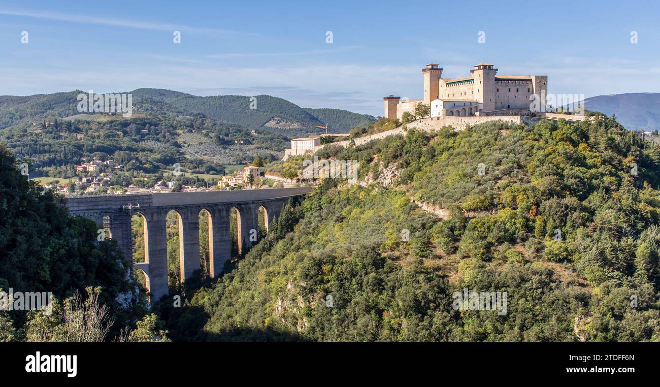 Spoleto, Italy - one of the most beautiful villages in Central Italy ...
