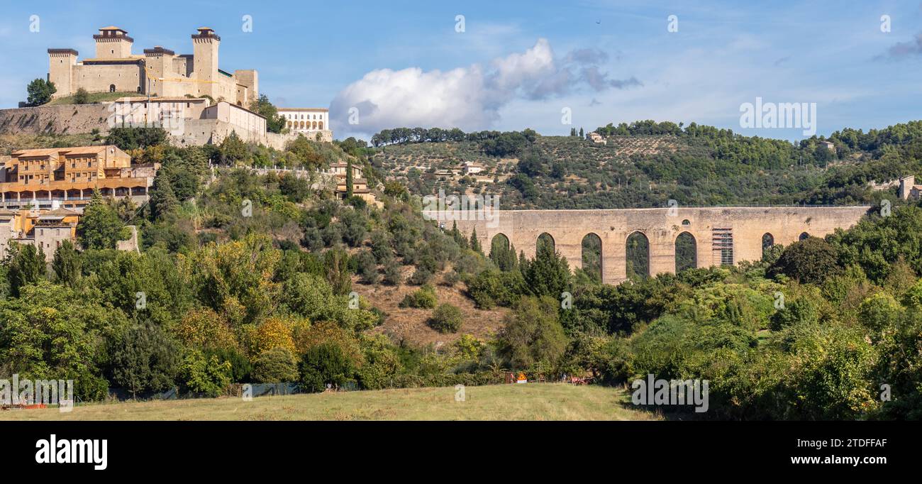 Spoleto, Italy - one of the most beautiful villages in Central Italy ...