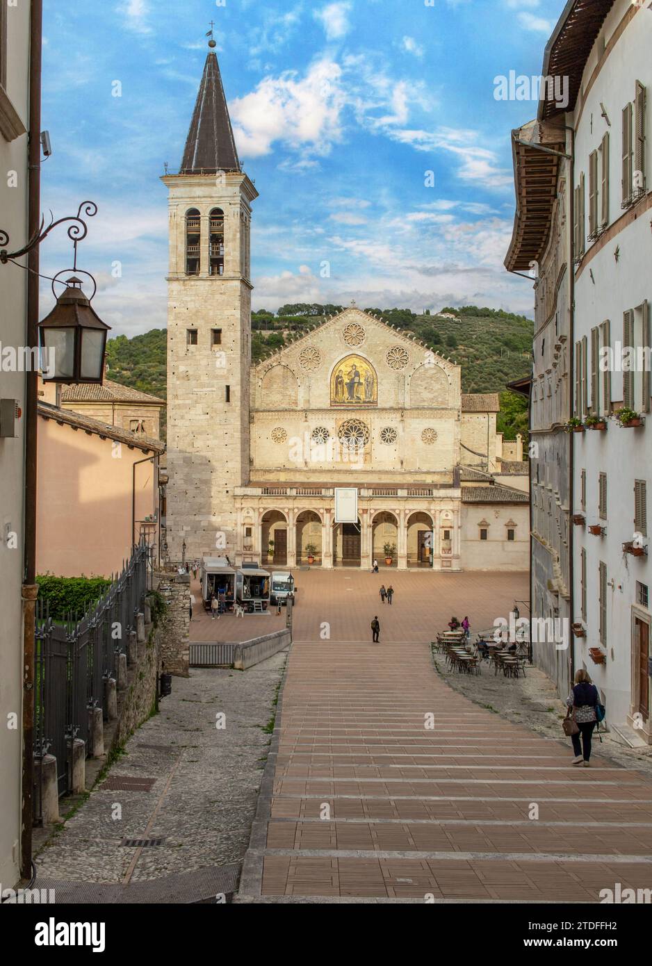 Spoleto, Italy - one of the most beautiful villages in Central Italy ...