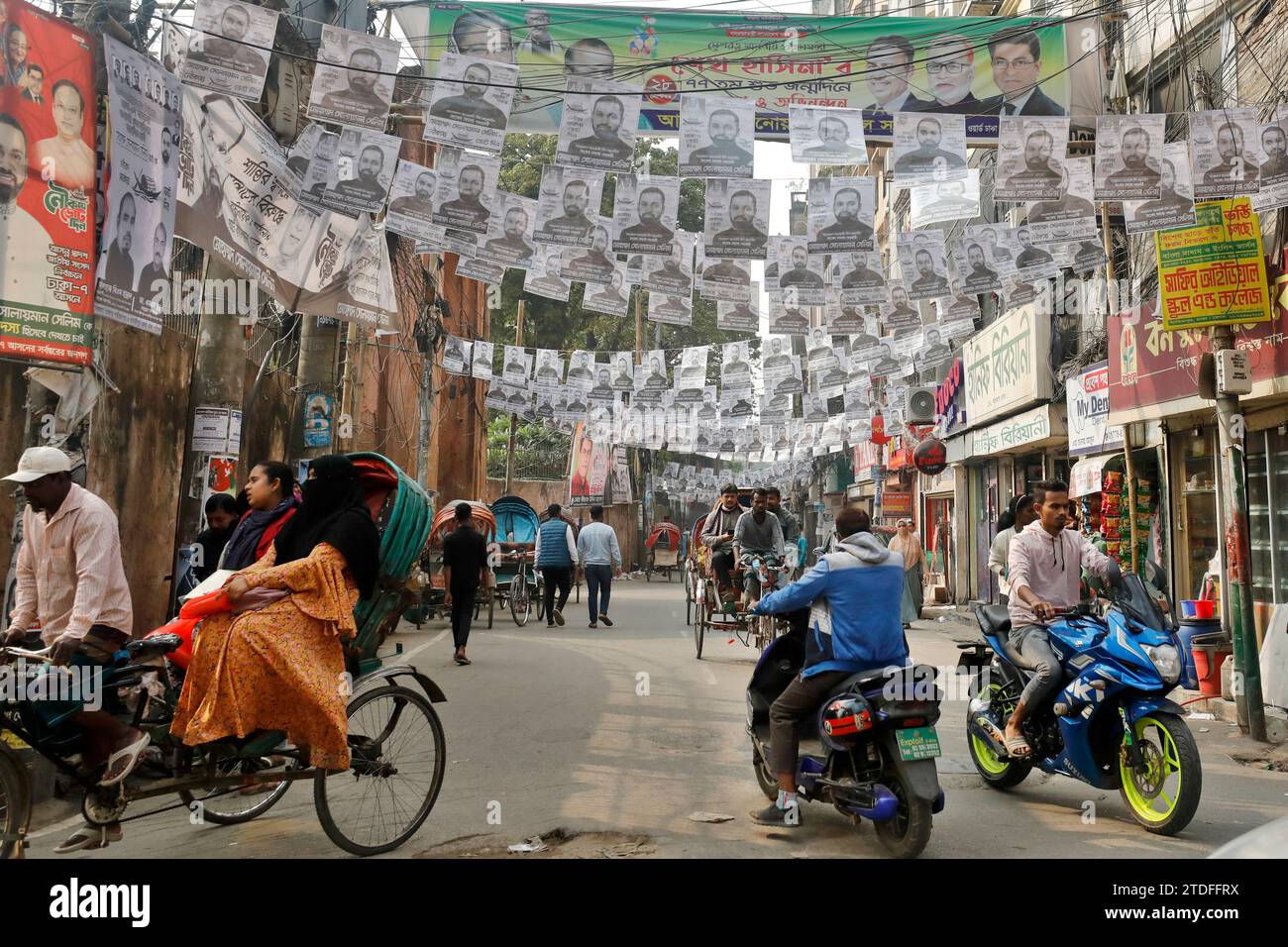 Bangladesh election campaign poster hi-res stock photography and images ...