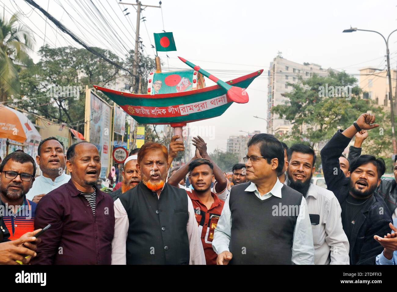 Bangladesh election campaign poster hi-res stock photography and images ...